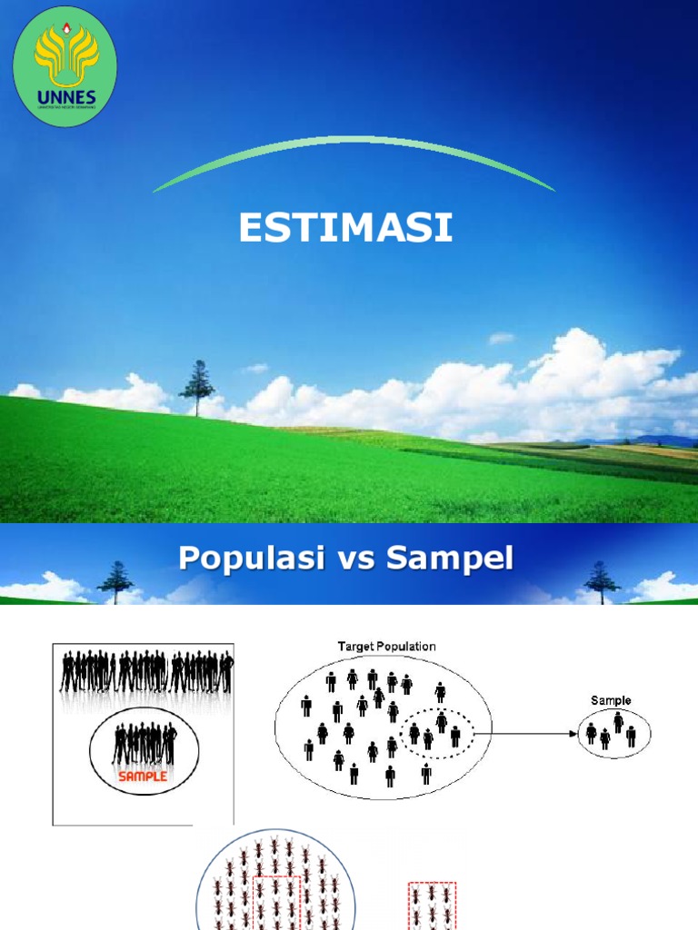 Estimasi Titik Dan Interval | PDF