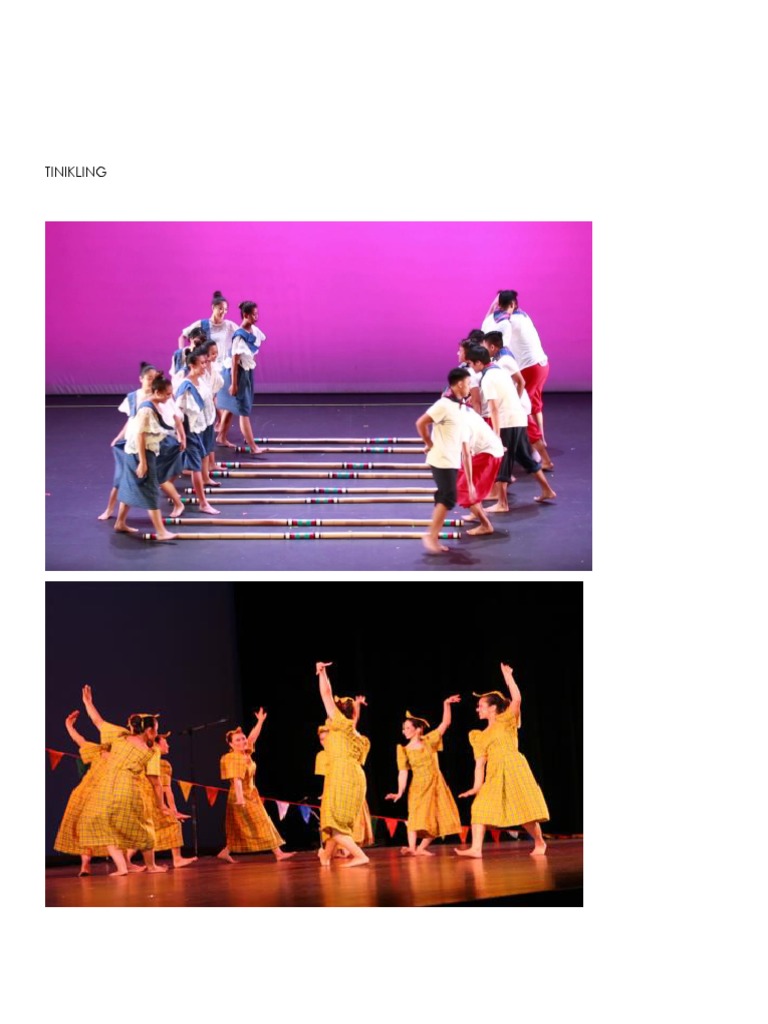 TINIKLING | PDF | Headgear | Dances