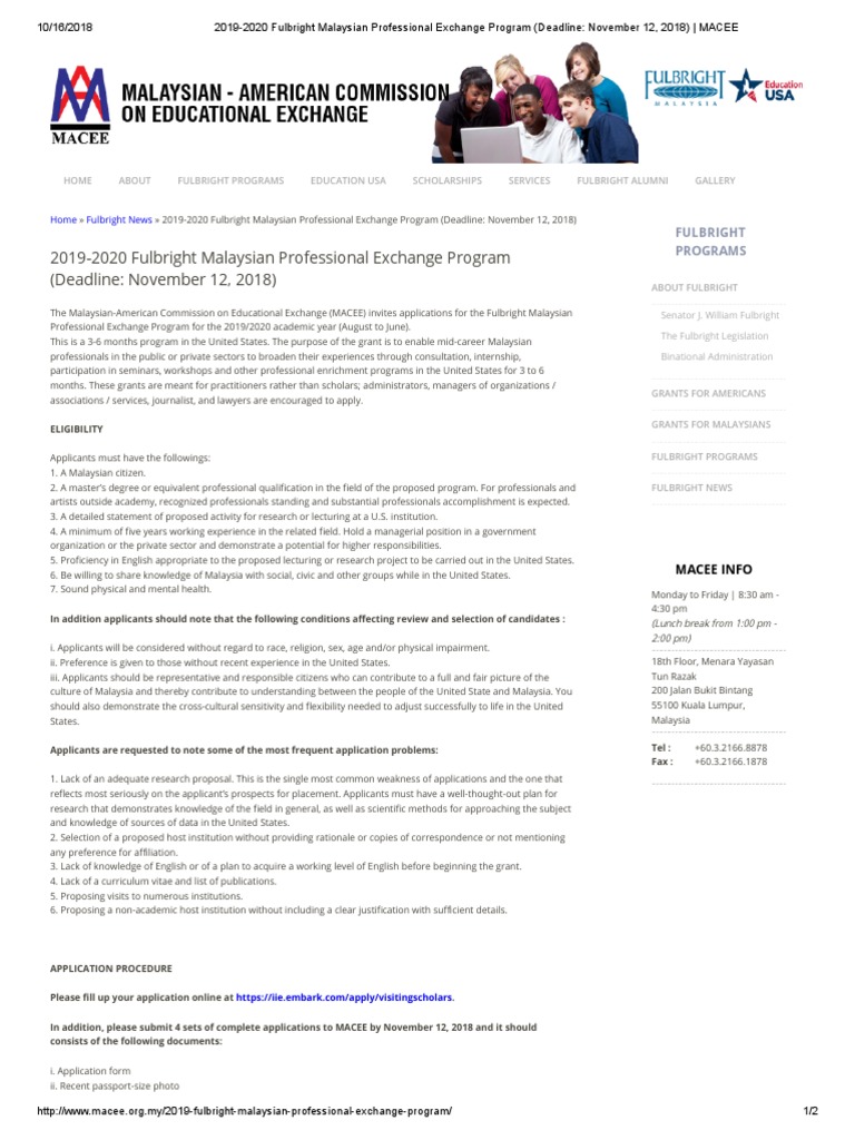 01 Fulbright Programme | PDF | Behavior Modification