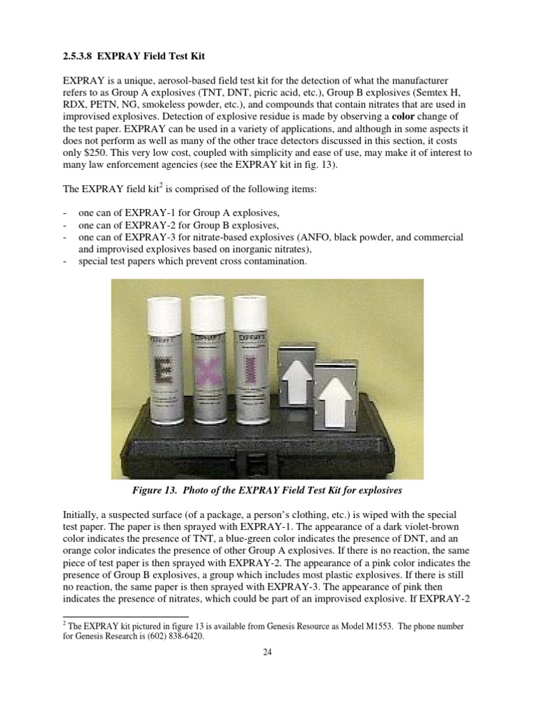 Choosing An Explosives Detector | PDF | Ct Scan | X Ray