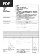 Lesson Plan Football | PDF | Reading Comprehension | Question