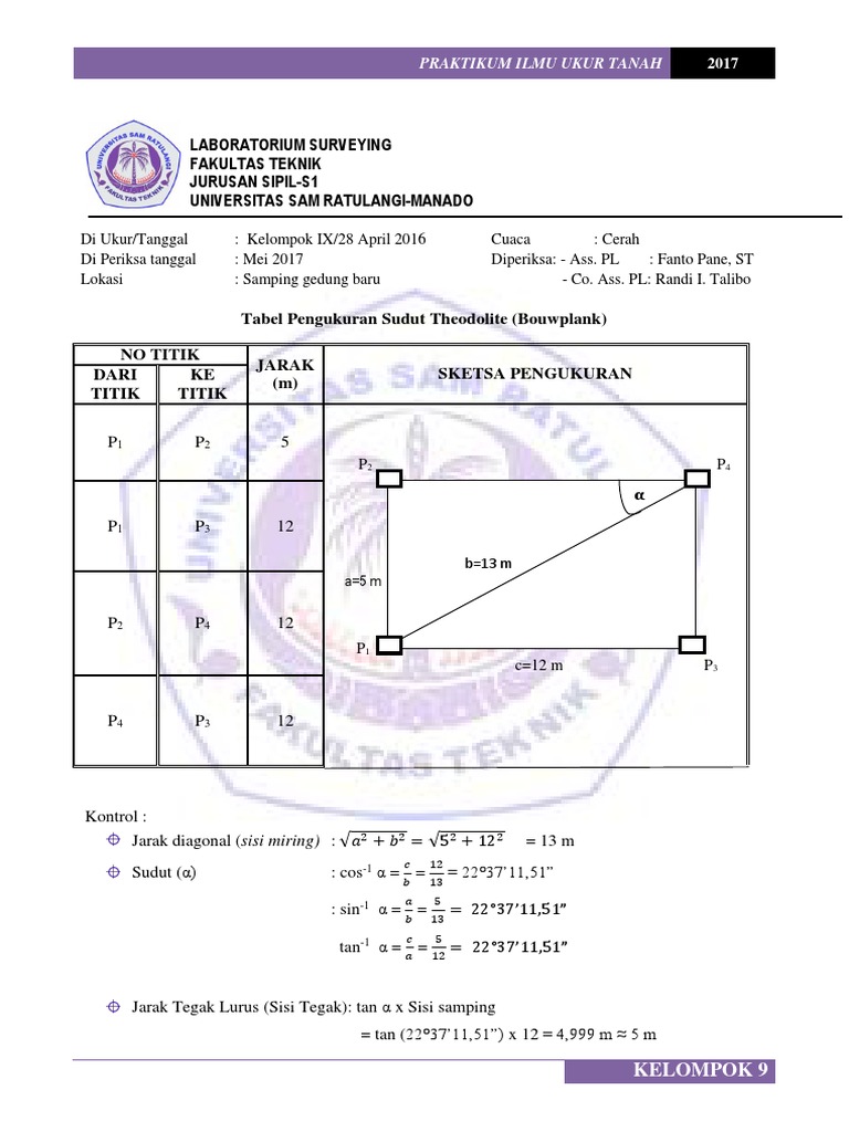 Tabel Bouwplank | PDF