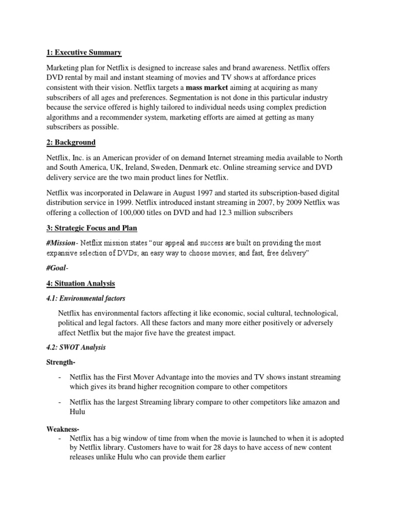 Netflix Assignment | PDF | Netflix | Hulu