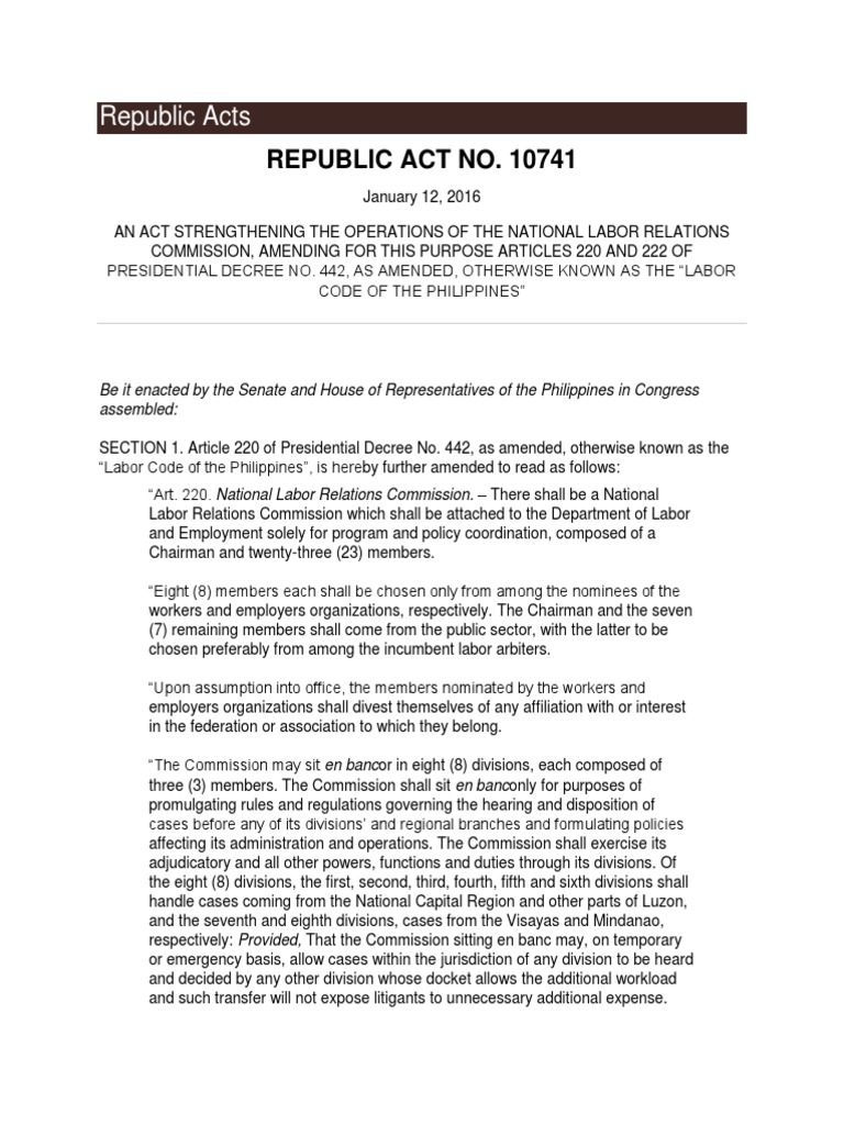 Republic Acts | PDF | Law Clerk | Repeal