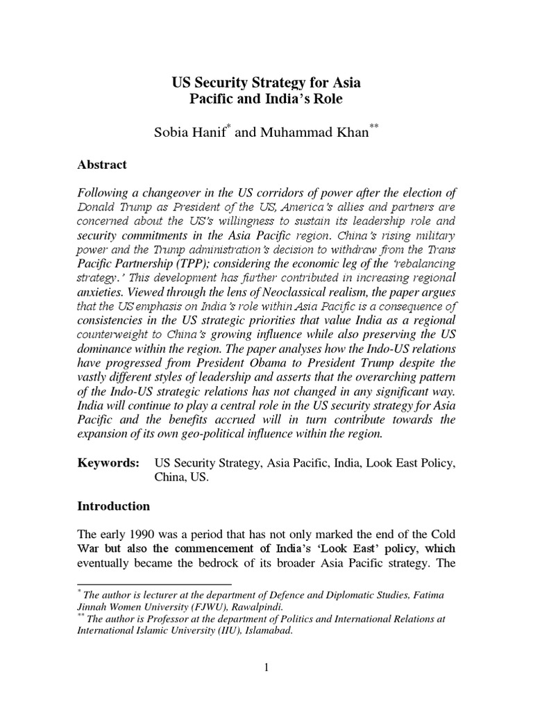 1-SS Sobia Hanif and Muhammad-Khan No-1 2018 PDF | PDF | North Korea ...