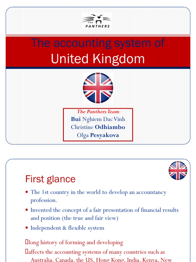 The Accounting System of United Kingdom - Presentation | PDF ...