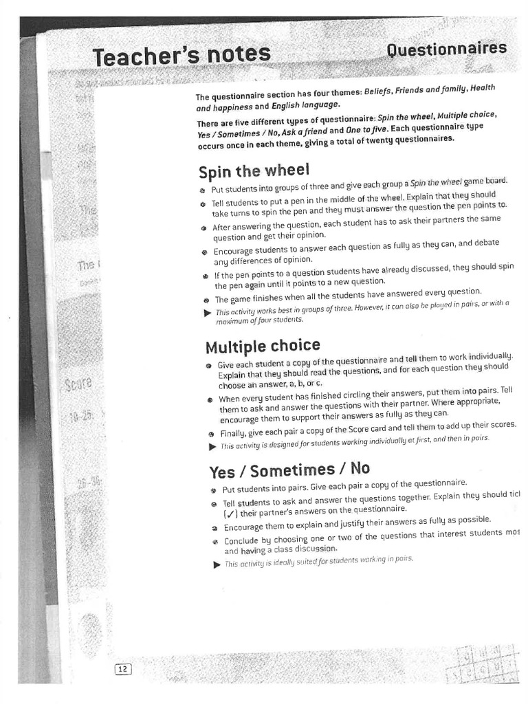 Asking Questions in ENglish - Games | PDF