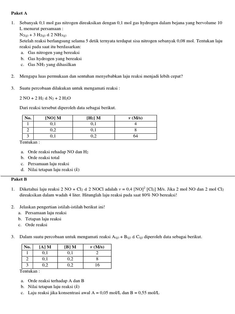 SOAL UH 2 Siswa | PDF