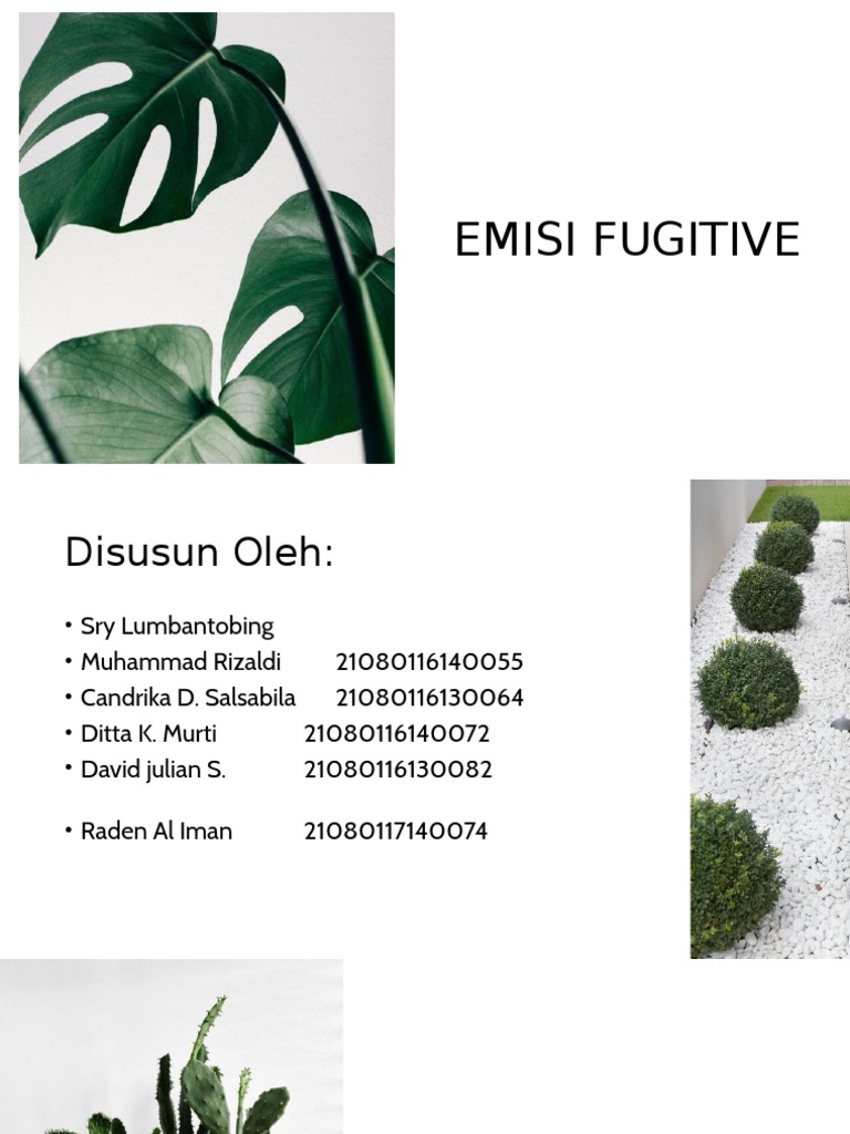 Emisi Fugitive | PDF