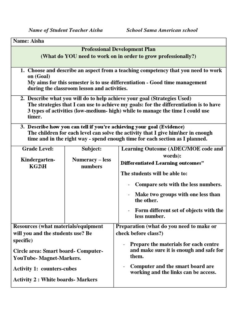 Less Number | PDF | Goal | Quality Of Life