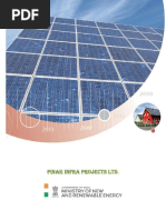 Solar PV Project Report | PDF | Photovoltaic System | Solar Energy