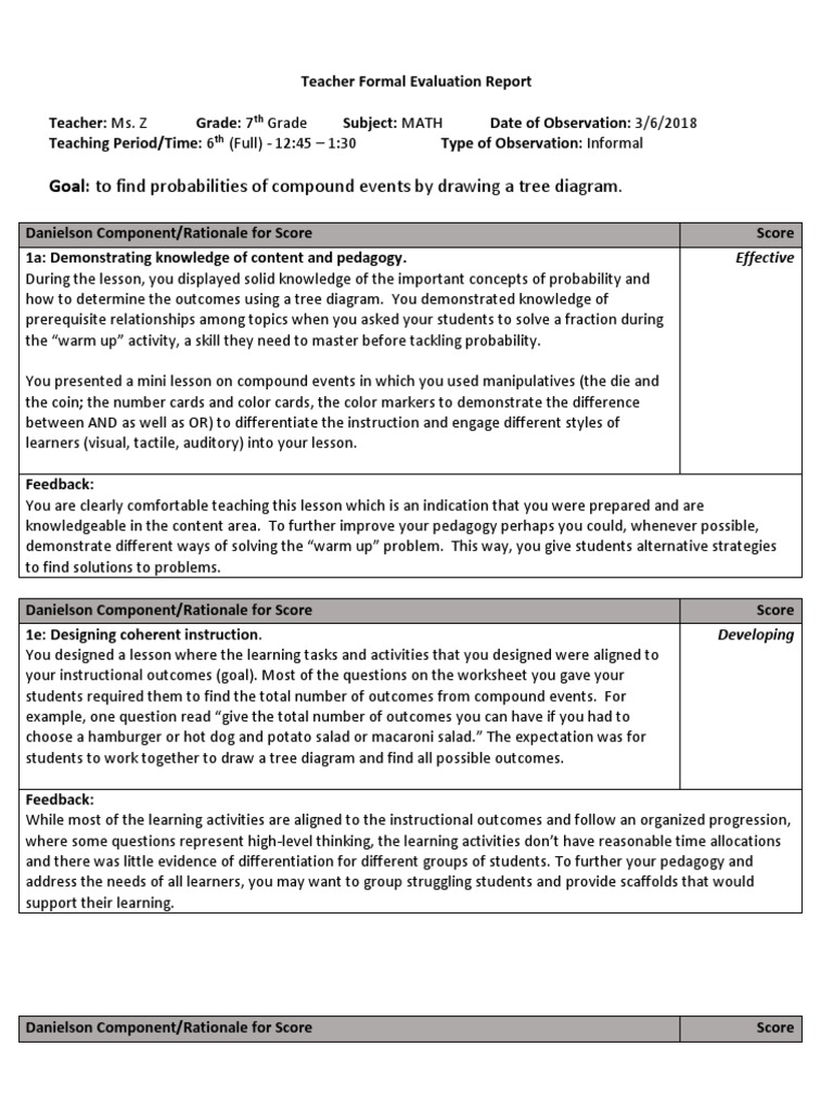 observation | Teachers | Pedagogy