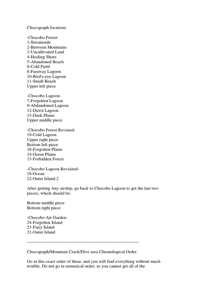 Chocograph Locations | PDF | Lagoon | Geomorphology