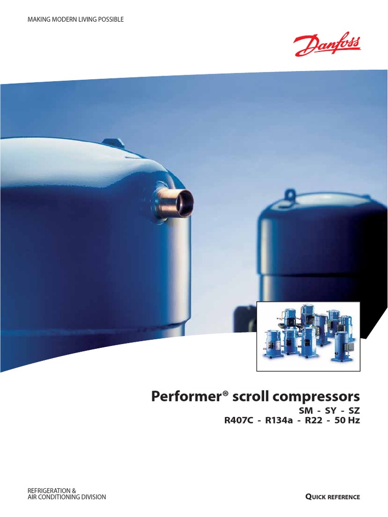Danfoss Scroll Compressors SZ Series | PDF | Nature