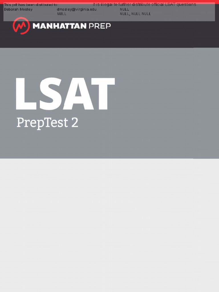 Lsat PT 2 | PDF