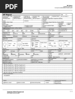 Weld Visual Inspection NDT Sample Test Report Format | PDF ...