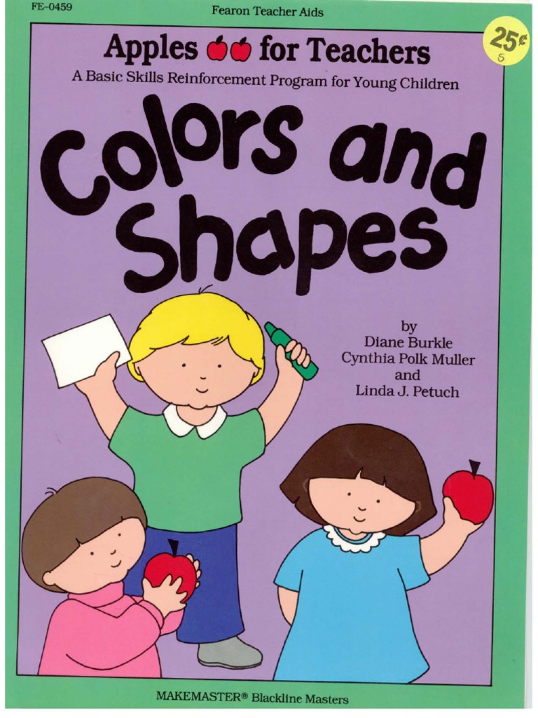 Apples For Teachers - Colors and Shapes | PDF