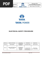 Electrical Safety Standard Operating Procedure | PDF | Electrical ...