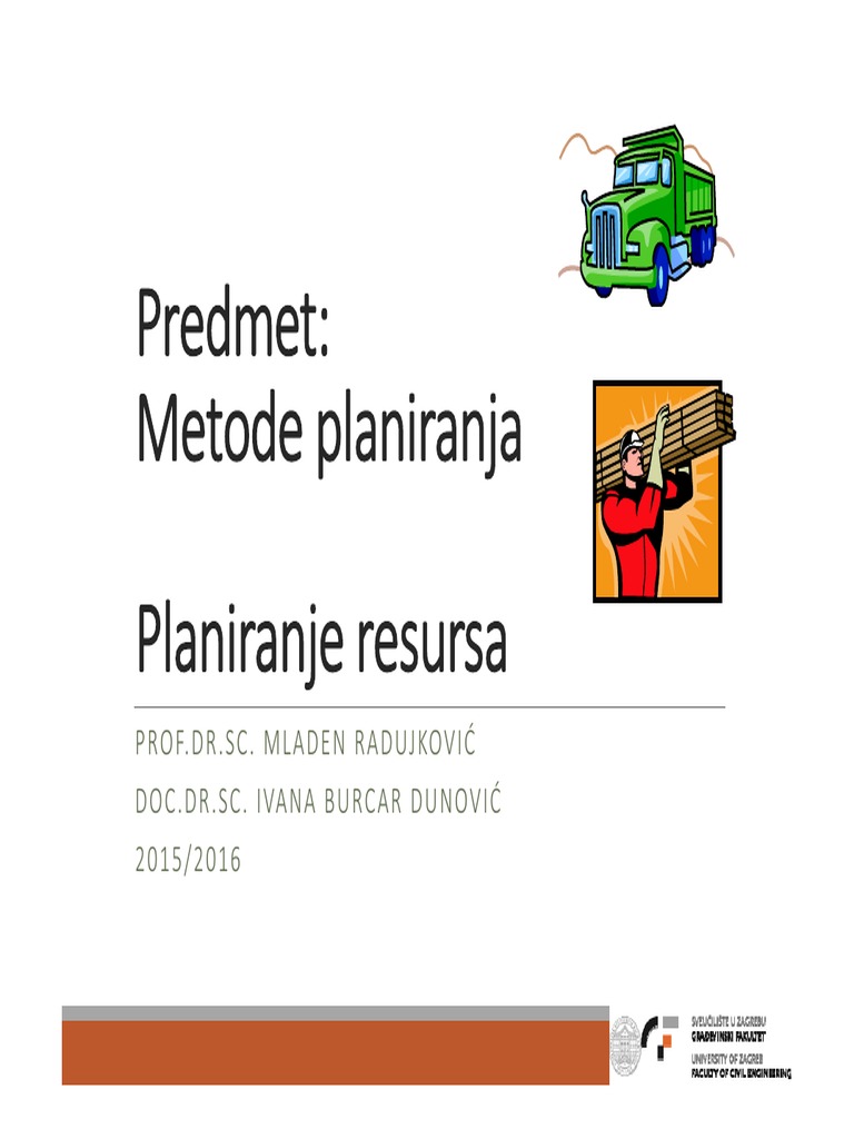 04 Planiranje Resursa | PDF