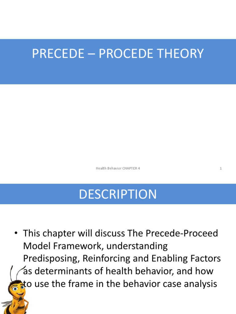Precede-Proceed Model | PDF | Psychology | Quality Of Life