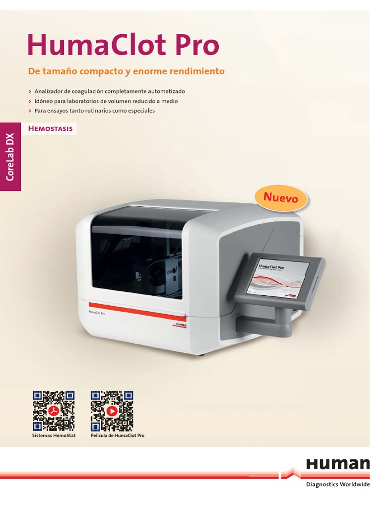 Humaclot Pro Es | PDF | Informática y tecnología de la información