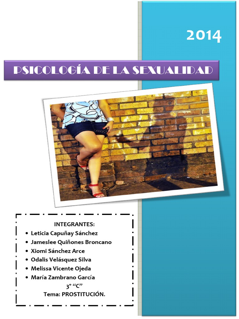 Prostitución Pdf Prostitución Masculina Prostitución