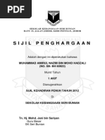 Takwim SPBT 2025 | PDF