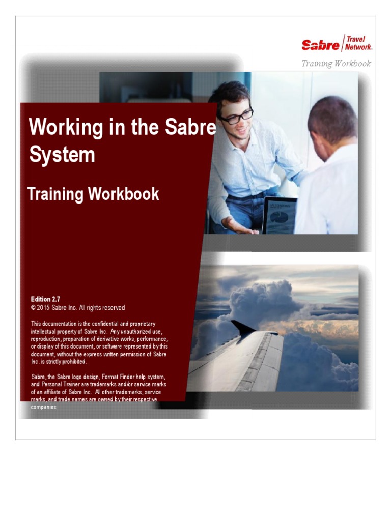 Sabre PNR | PDF | Computer Keyboard | Tab (Gui)