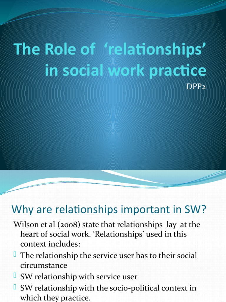The Role of Relationships' in Social | PDF | Empathy | Attachment Theory