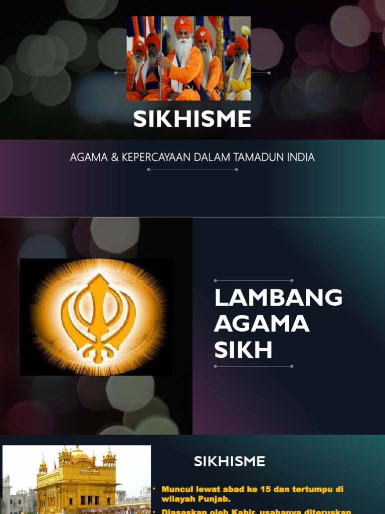 Slide Ctu Agama Sikhisme | PDF