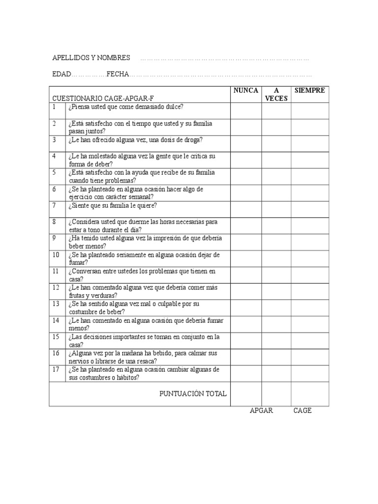 Test Alcoholismo | PDF | Bienestar | Medicina