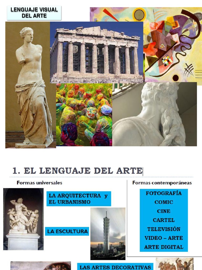 Lenguaje Visual Del Arte Parte II | PDF | Composición (artes visuales ...