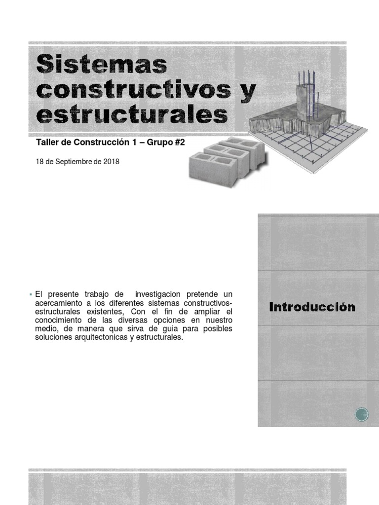 Elementos Constructivos y Estructurales | PDF | Fundación (Ingeniería ...