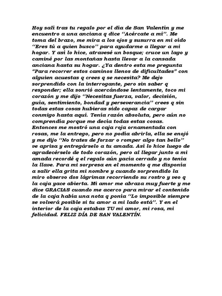 Historia de San Valentin | PDF