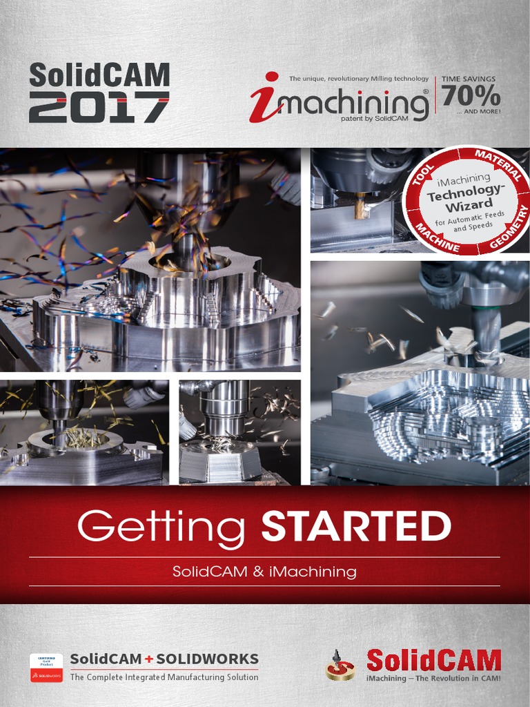 SolidCAM 2017 Imachining Getting Started PDF | PDF | Machining | Computer Aided Design