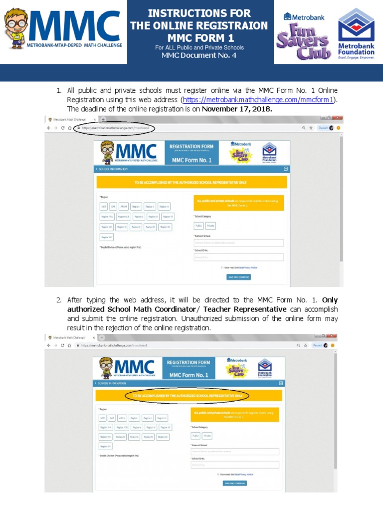 MMC Online Registration Guide | PDF | Computing | Government