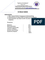 BNW 2025 Activity Design | PDF