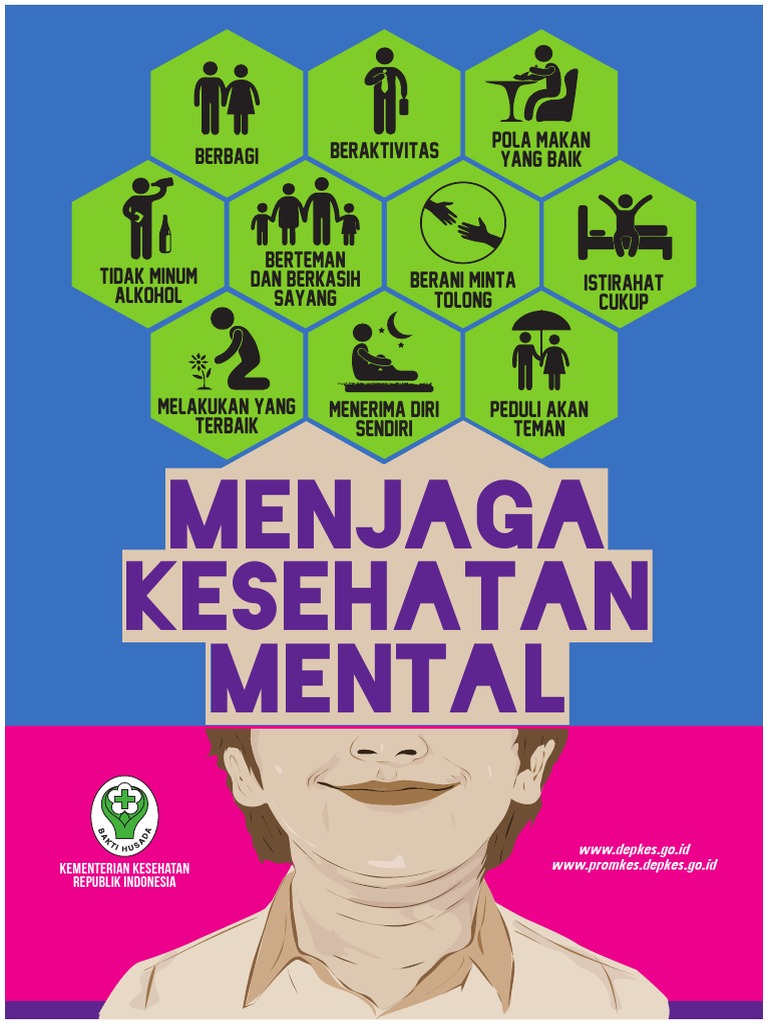 Flyer Kesehatan Jiwa 15x21cm