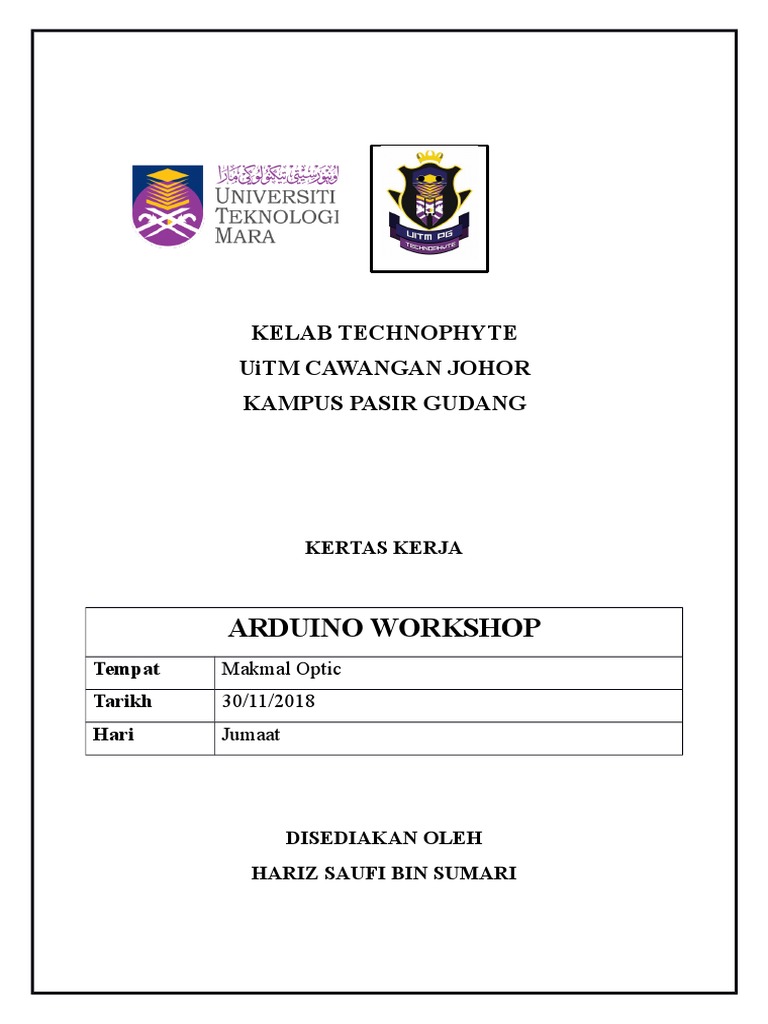 Paperwork Arduino Workshop | PDF