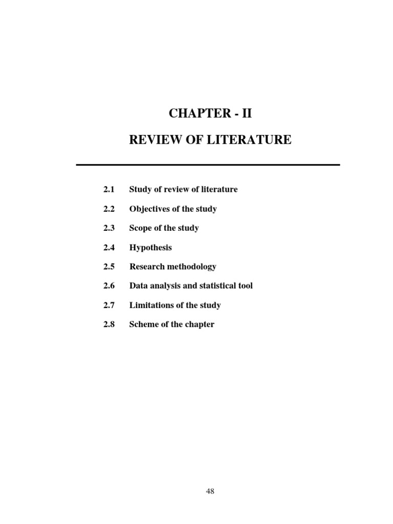 Chapter - Ii Review of Literature | PDF | E Commerce | Internet