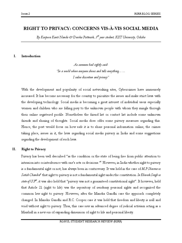 Rti Project | PDF | Internet Privacy | Facebook