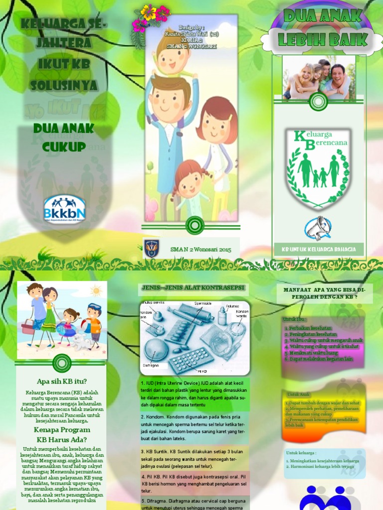 Leaflet Keluarga Berencana Pdf Pdf