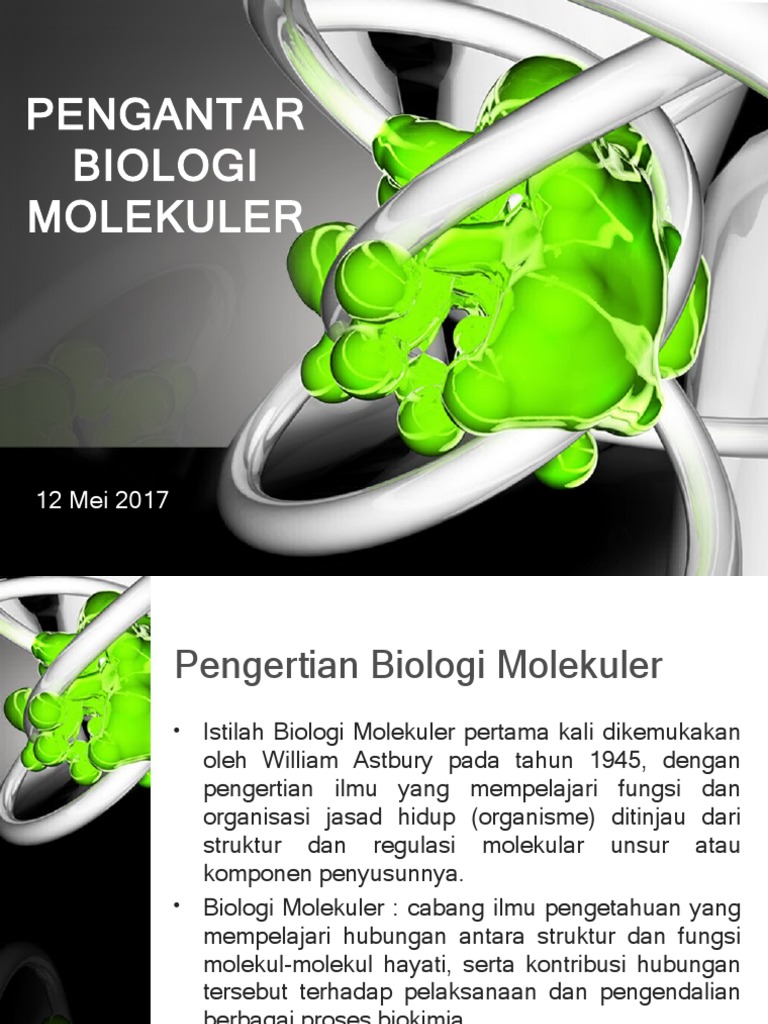 Pengantar Biologi Molekuler | PDF