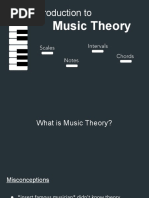 Basic Music Theory For Beginners - The Complete Guide | PDF