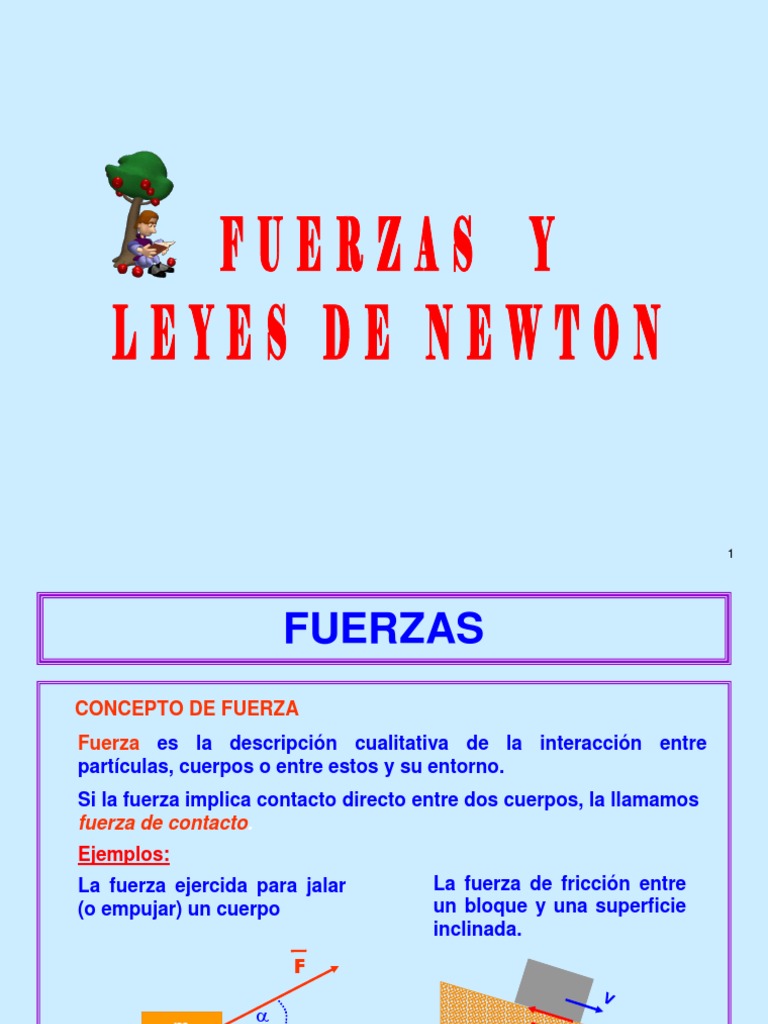 06 Fuerzas y Leyes de Newton | PDF | Peso | Masa