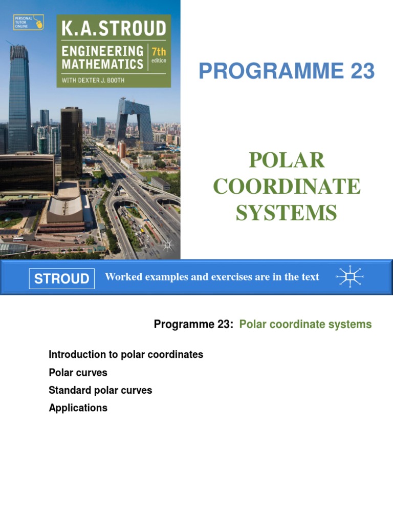 Polar Coordinate Systems Overview | PDF | Coordinate System ...