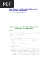 Contoh Obat Bebas | PDF