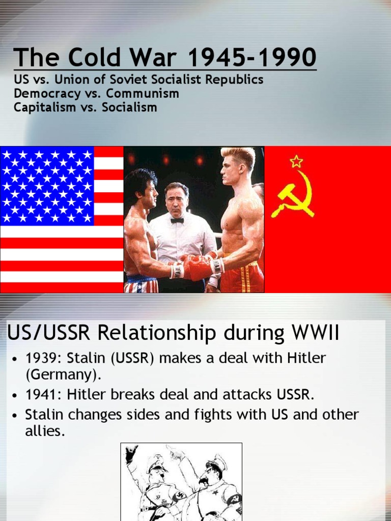 The Cold War 1945-1990: US vs. Union of Soviet Socialist Republics ...