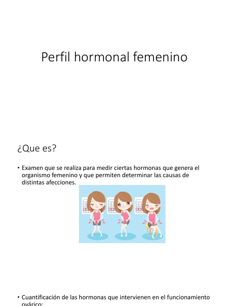 Guía del Perfil Hormonal Femenino | PDF | Estradiol | Química