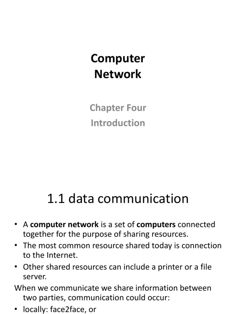 Chap 4 Computer Networks | PDF | Network Topology | Computer Network